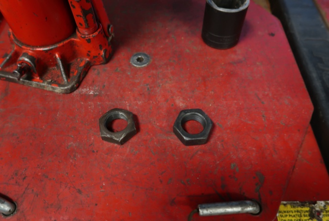 ball joint locking nut