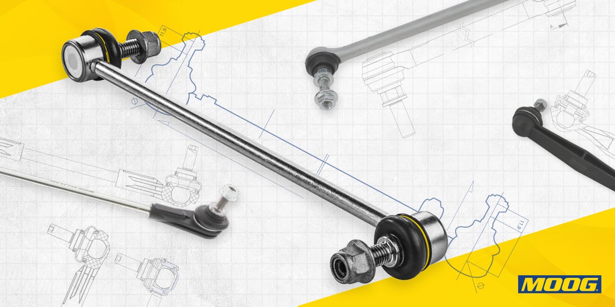 MOOG Offers a Steel Version of Plastic and Aluminum Link Stabilizers