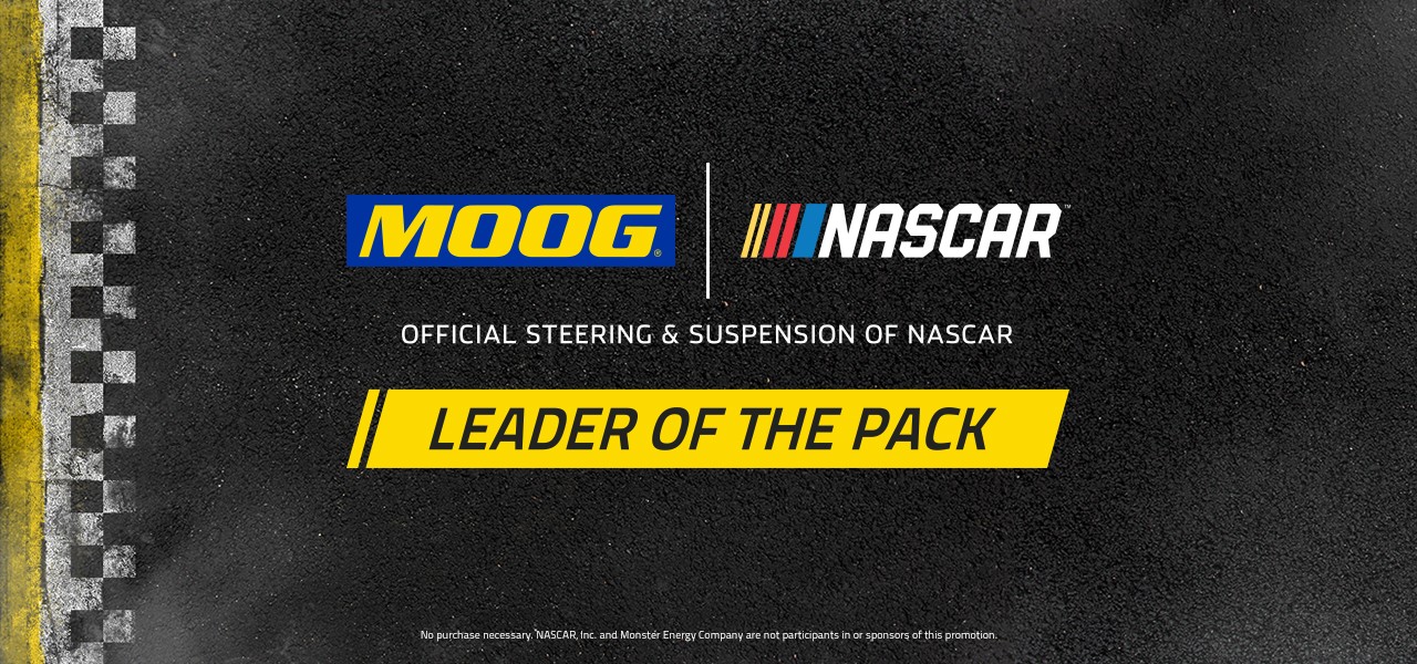 MOOG® Launches ‘Leader of the Pack’ Competition for NASCAR® Fans
